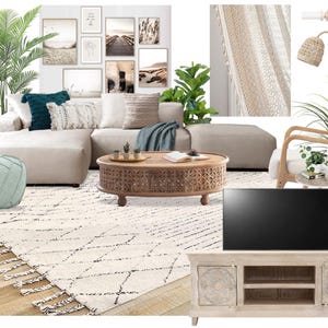 Living Room Style Board – Custom Design Plan for a Cohesive, Styled ...
