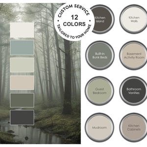 Whole Home Paint Color Plan | Custom Paint Colors for Your Home ...