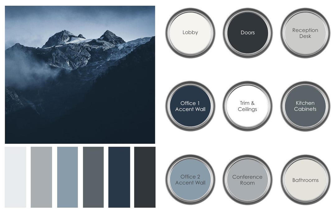 DIGITAL DOWNLOAD Prepackaged Paint Palette - Commercial/professional ...