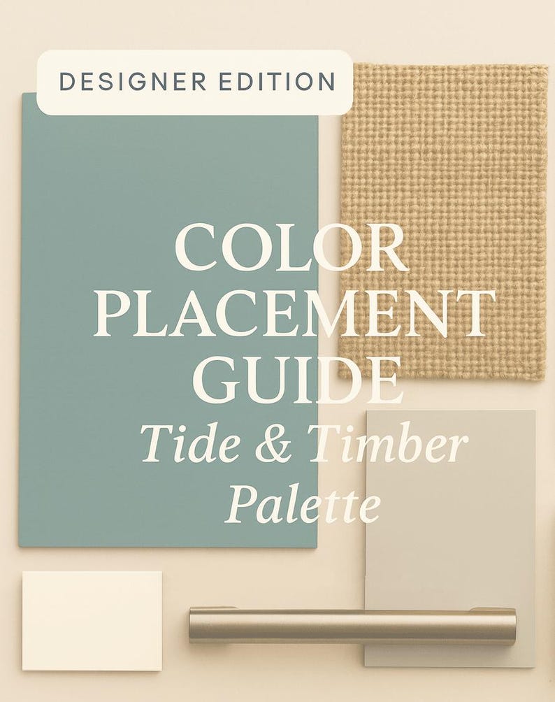 Color Placement Guide – Designer Edition | Tide & Timber Palette ...