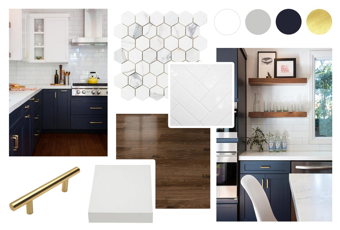 Interior Design Concept Board Kitchen