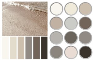 Great Greige SHERWIN WILLIAMS Exterior Color Palette - Etsy Canada