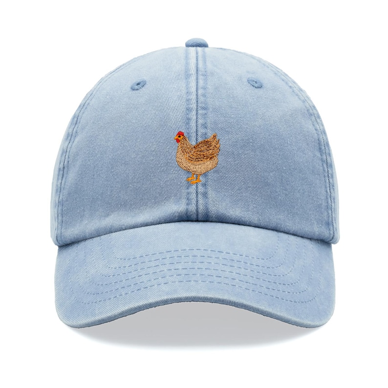 Chicken Baseball Cap Vintage Washed Cotton Unisex Dad Hat Adjustable ...