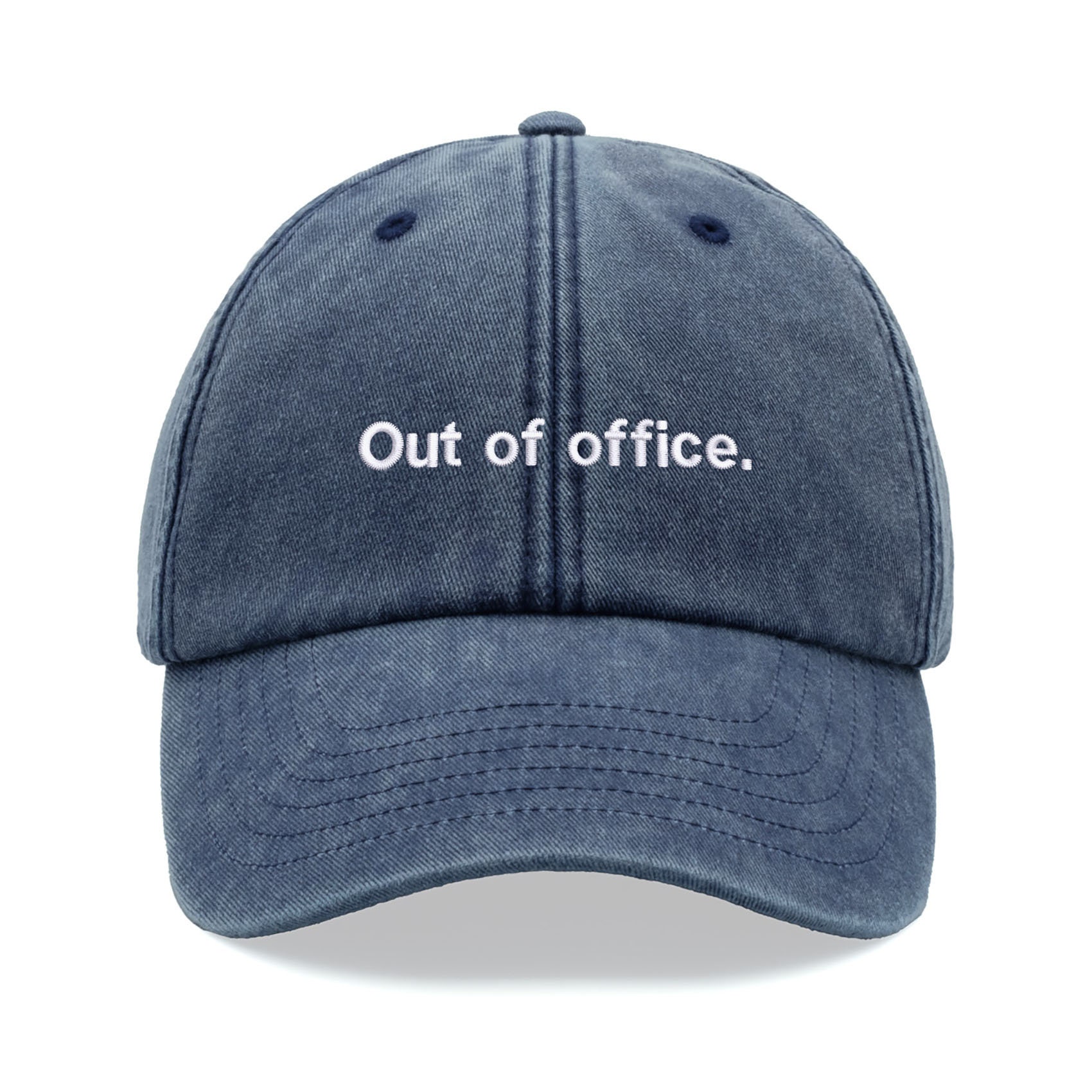 Out of Office. Baseball Cap Vintage Washed Unisex Dad Hat Low Profile ...