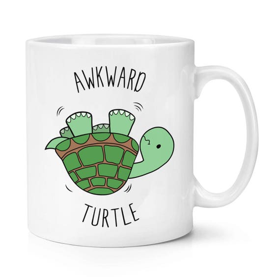 Awkward Turtle 10oz Mug Cup | Etsy