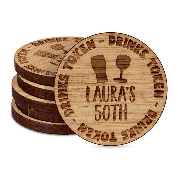 Wooden Beer Tokens - Etsy