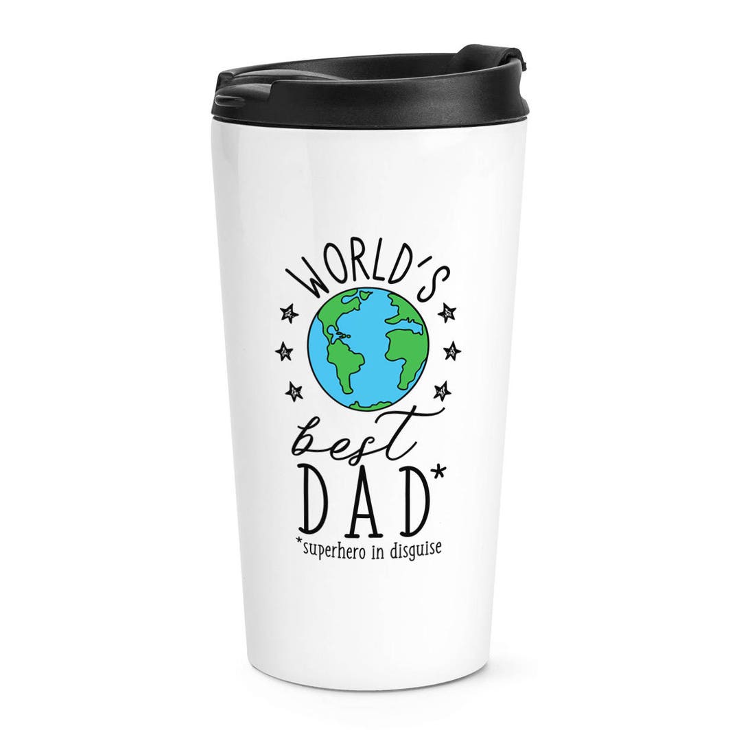 World's Best Dad Travel Mug Cup - Etsy
