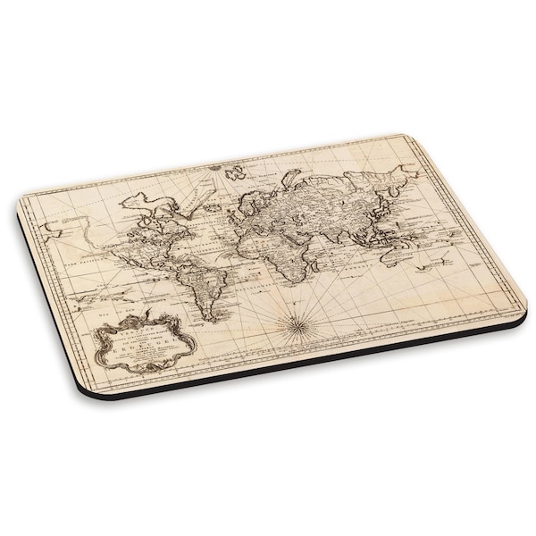 World Map Mouse Pad - Etsy UK
