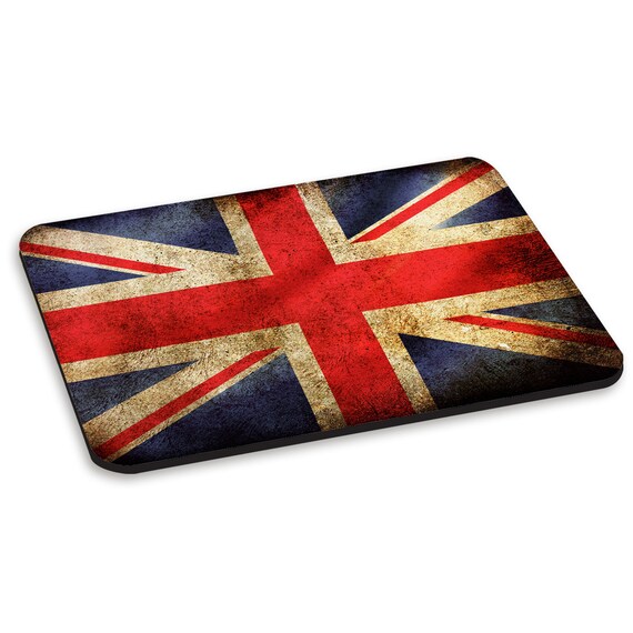 Union Jack Flag Vintage PC Computer Mouse Mat Pad | Etsy