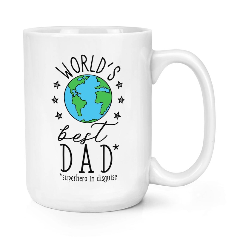 World's Best Dad 15oz Large Mug Cup - Etsy