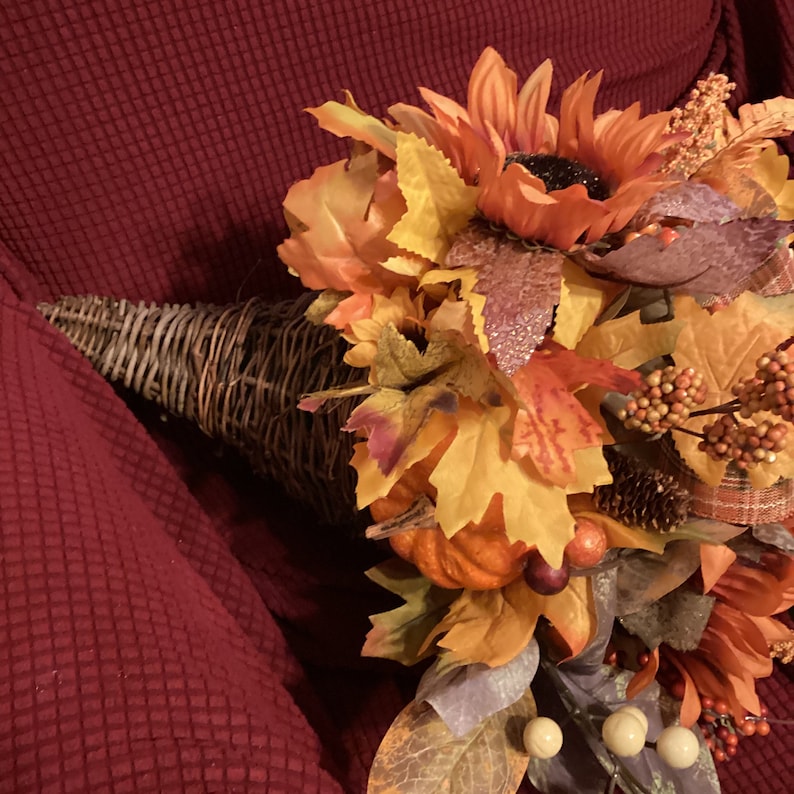 Cornucopia Centerpiece - Etsy