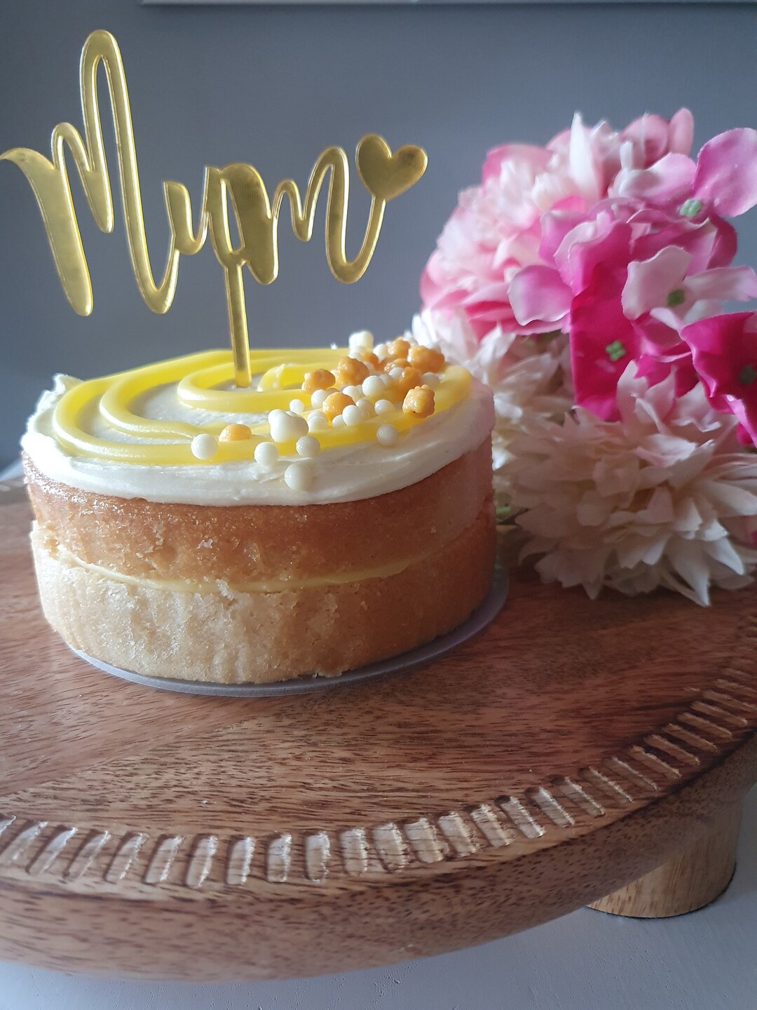 Mum Cake Topper - Etsy Australia