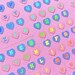 HEART Alphabet Aurora Sticker / Hologram Planner Stickers ...