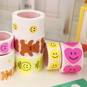 Smile Roll-sticker 05-08 / Masking Tape / Scrapbooking / - Etsy