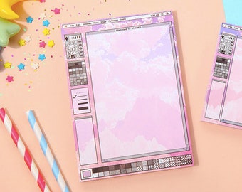 Kawaii notepad | Etsy