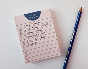 Things to Do Notepad - Etsy