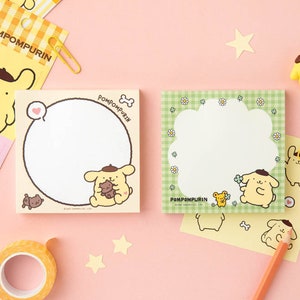 POMPOMPURIN Memo Pad / Notepads / Colorful Notepad / Scrapbooking ...