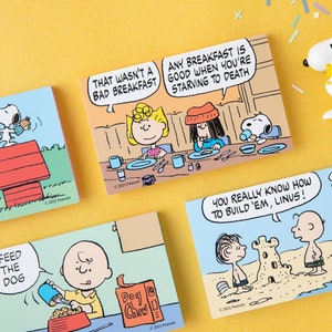 PEANUTS Pocket Notepad 4types / Daily Challenge Notepad / Memopad ...