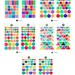 Kawaii Deco Point Sticker / Diary Deco Sticker / Stationery / Diary ...