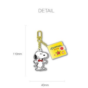 Peanuts Snoopy Character Key Ring 3types / Diary Charms / Airpods Key ...