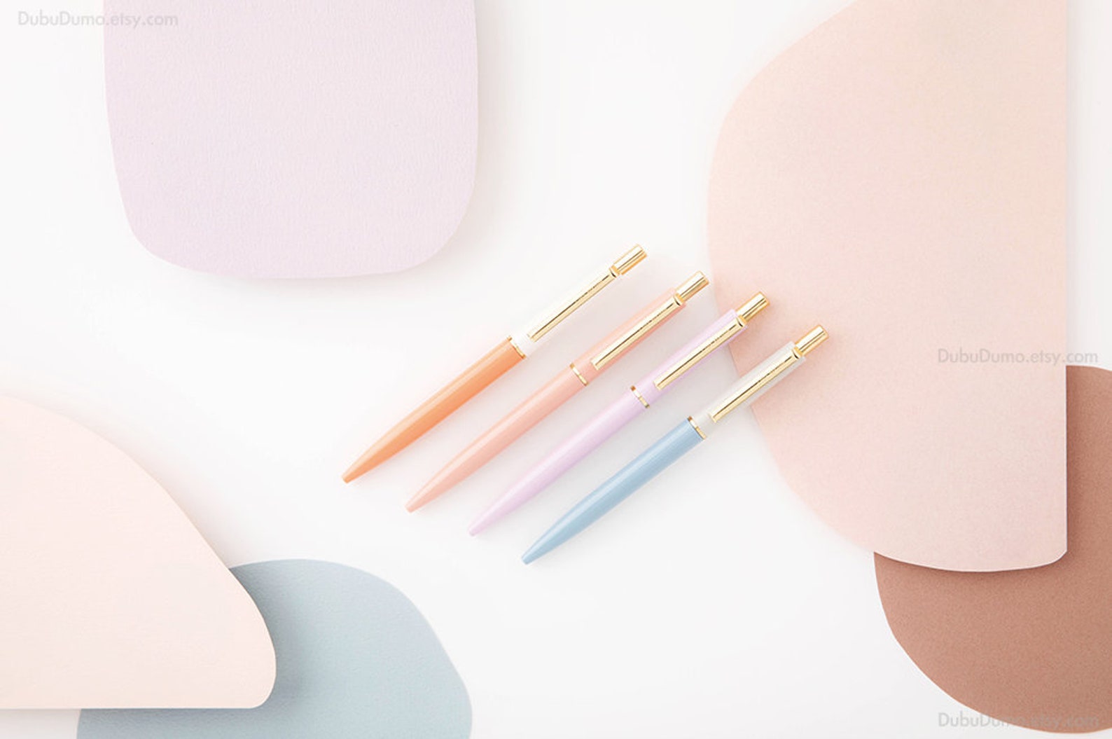 0.5mm Black Ink Ballpoint Pen 10 Colors / Colorful Pens / - Etsy