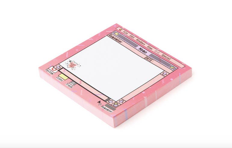 Pink Notepad / Pink Notepads / Memo Pad / Stationery / - Etsy UK