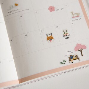 Planner Stickers rabbit / Cute Journal Stickers / Scrapbooking Stickers ...