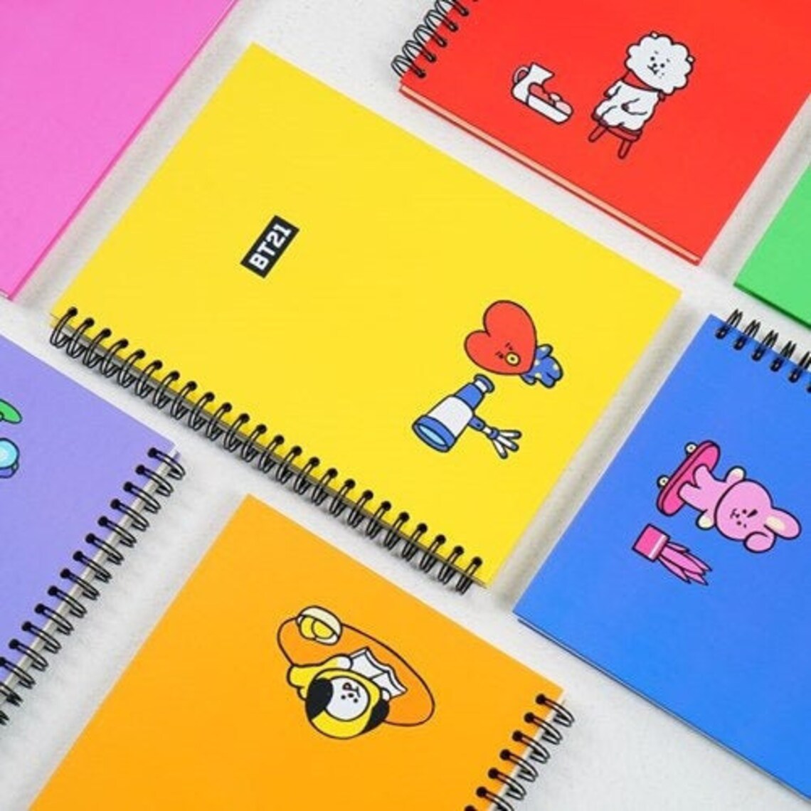 BT21 Lined Notebook Hardcover / Lined Journal Notebook / | Etsy
