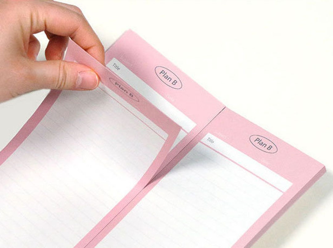 B5 Half Notepads 12types / Simple Notepad / Big Memo Pad / Stationery ...