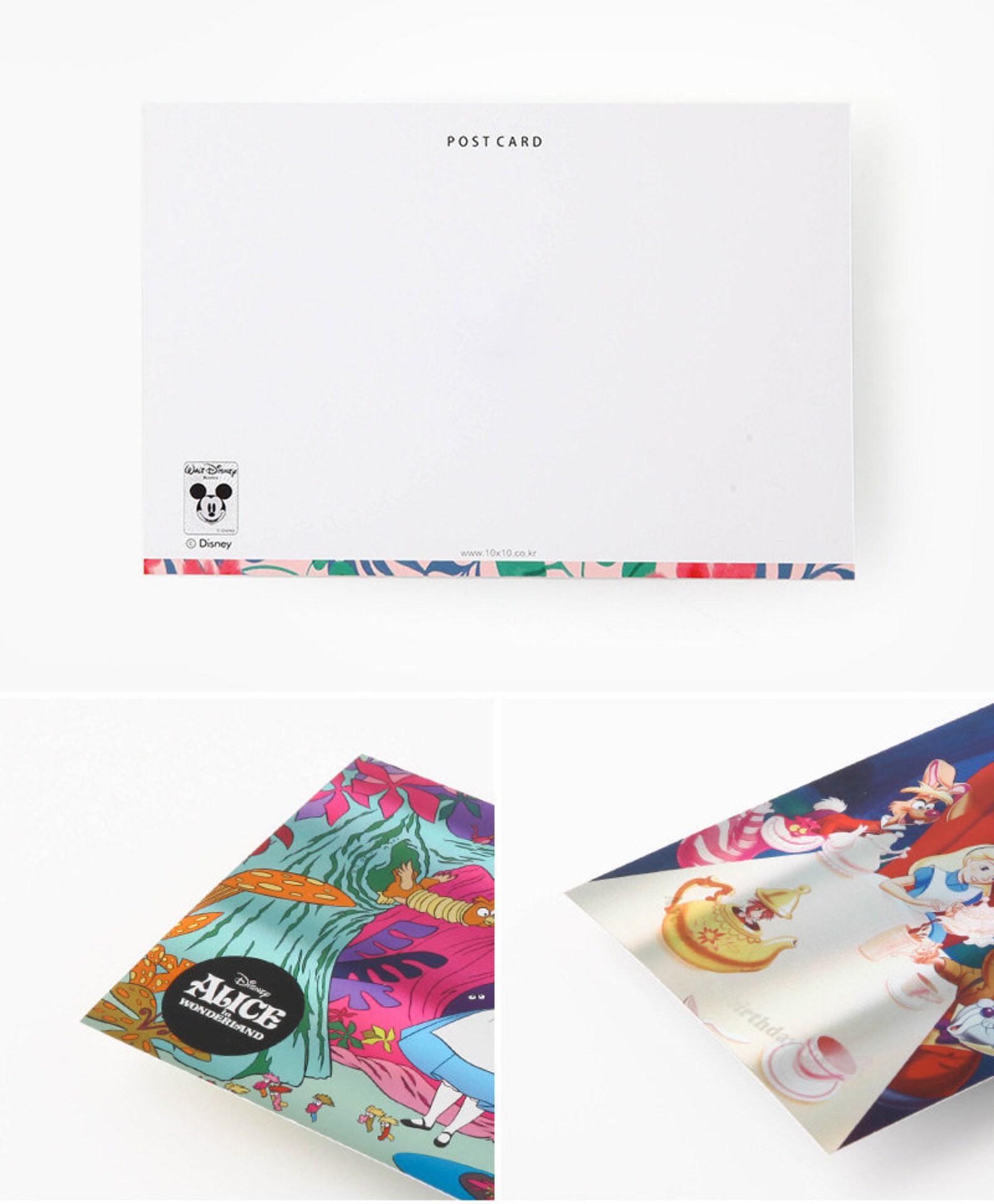 Disney ALICE in WONDERLAND Hologram Postcards Ver.1 4 types | Etsy