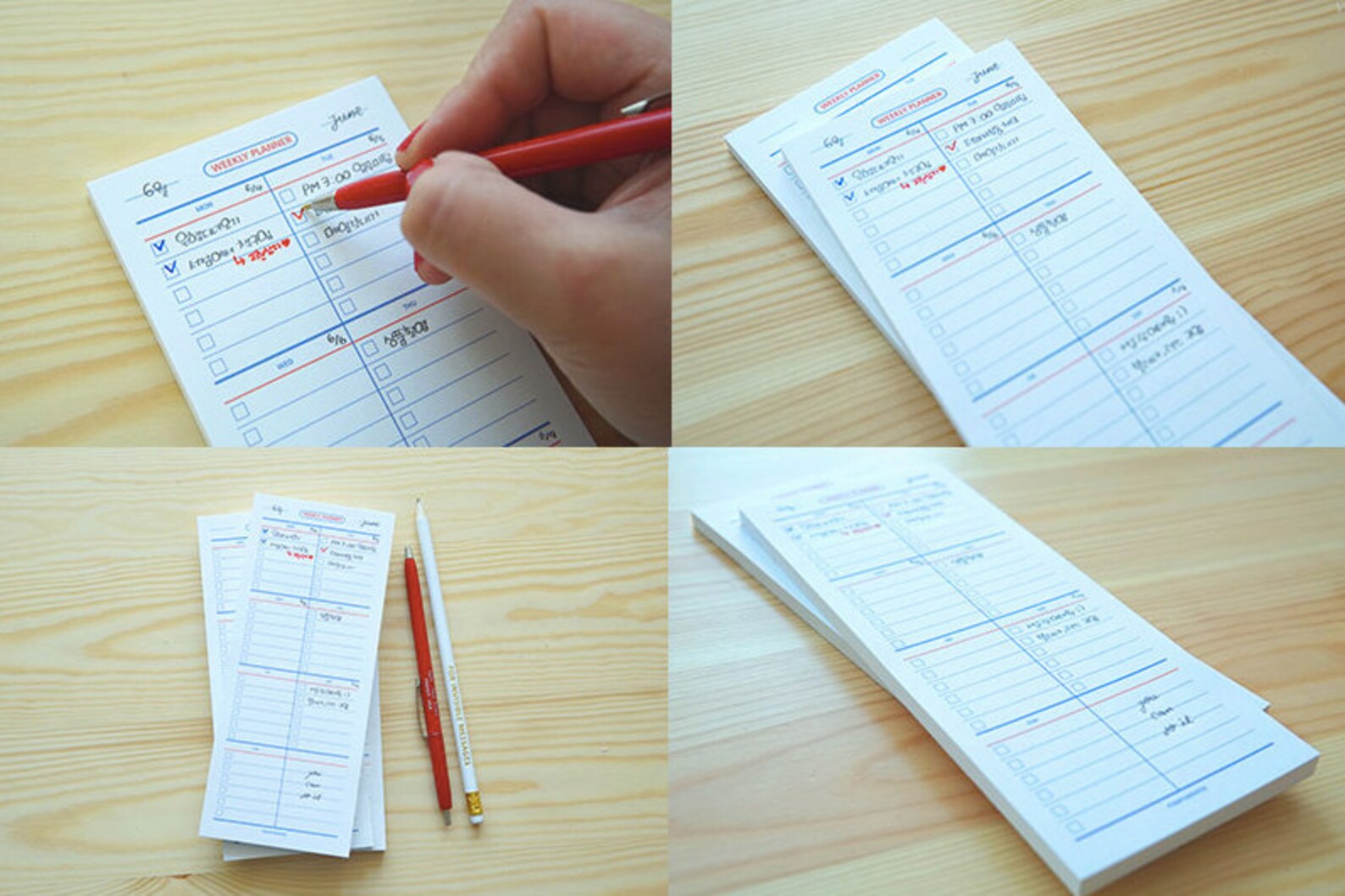 Weekly Planner Notepad V.1 / Weekly Planner Memo Pad / Planner - Etsy