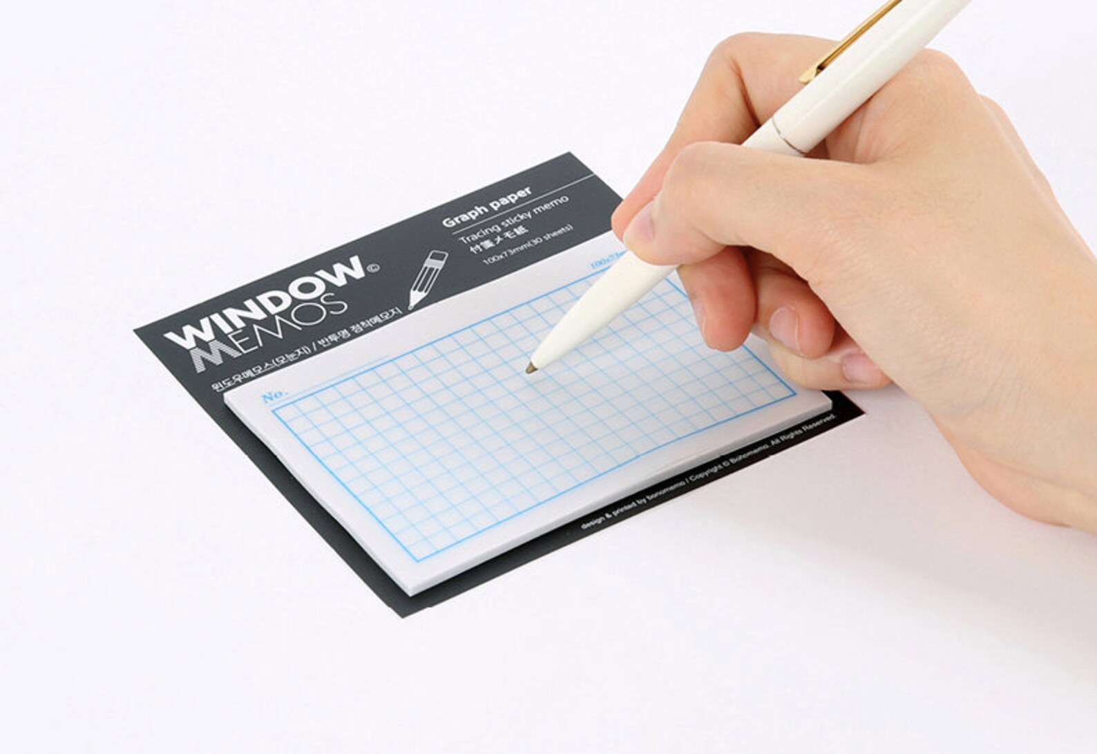 Tracing Paper Sticky Note grid / Notepad / Notepads / Memo | Etsy