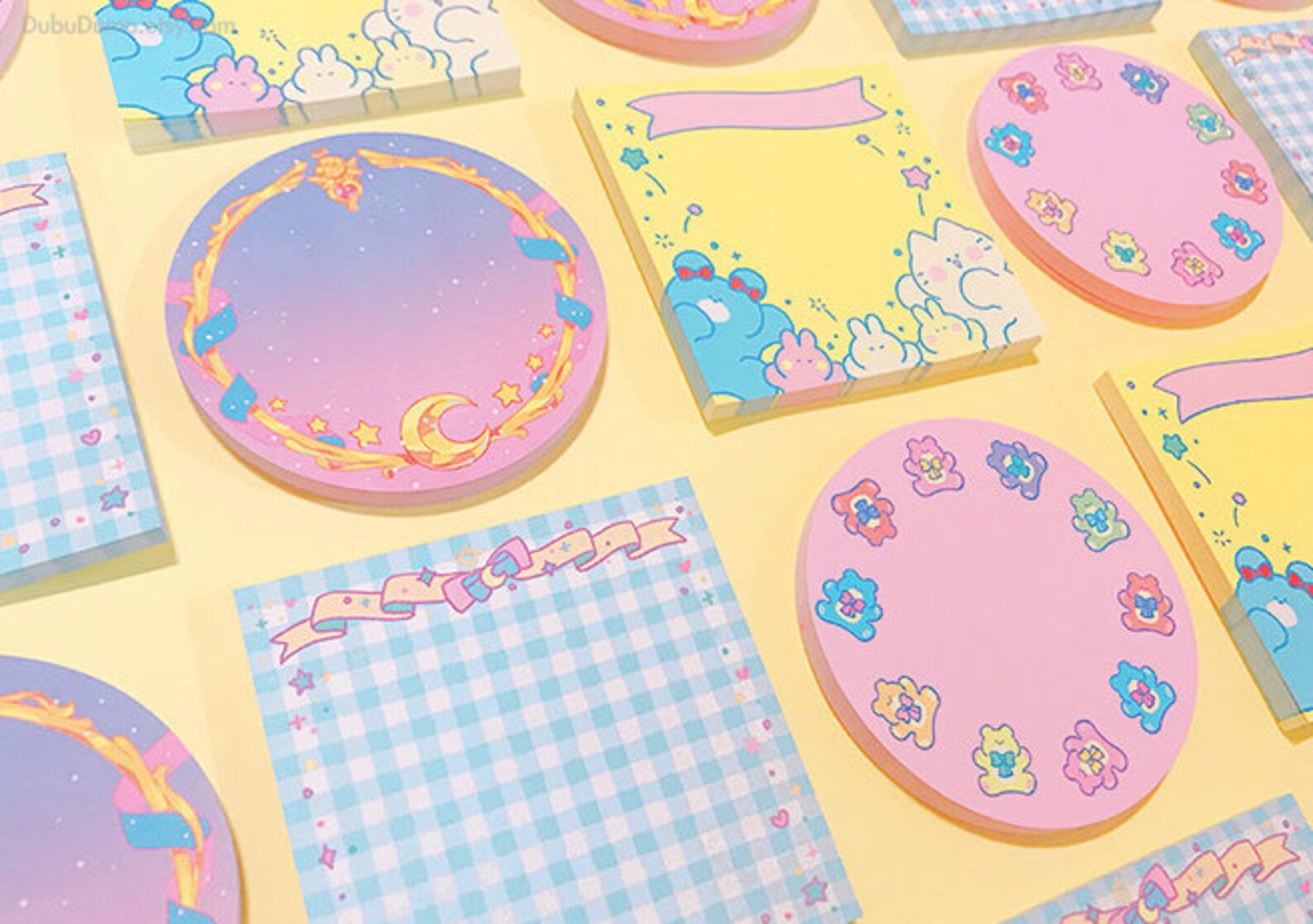 Your Bear Sticky Note / Pink Notepad / Writing Paper Memo Pad - Etsy