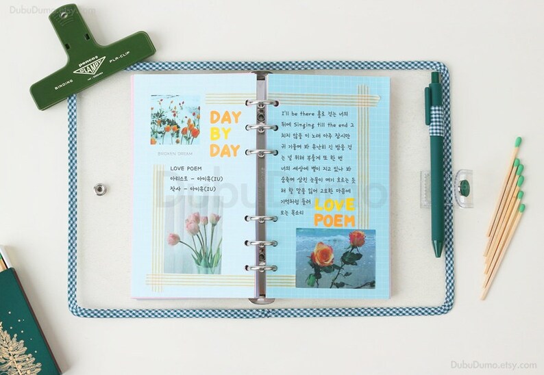 A6 Planner Inserts 24types /grid Line Inserts Diary | Etsy