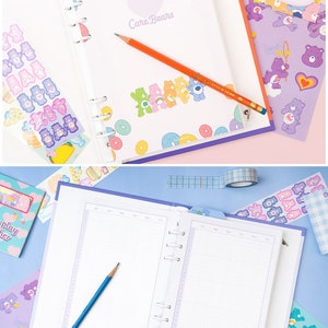 Weekly Planner care Bears / Undated Weekly Diary / Agenda / Journal ...