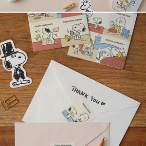 PEANUTS Snoopy Stationery Set / Study Planner, Sticky Memopad, Sticker ...