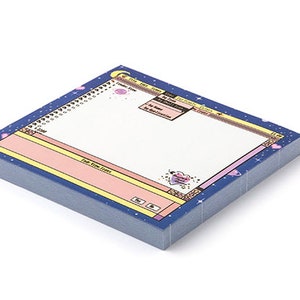 Starry Night Notepad / Blue Notepads / Memo Pad / Stationery / - Etsy UK