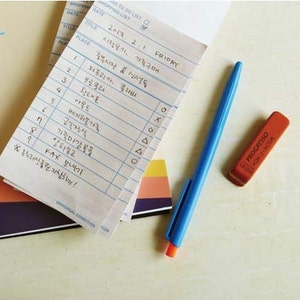 Checklist Notepad blue / to Do List / Shopping List / Notepads ...