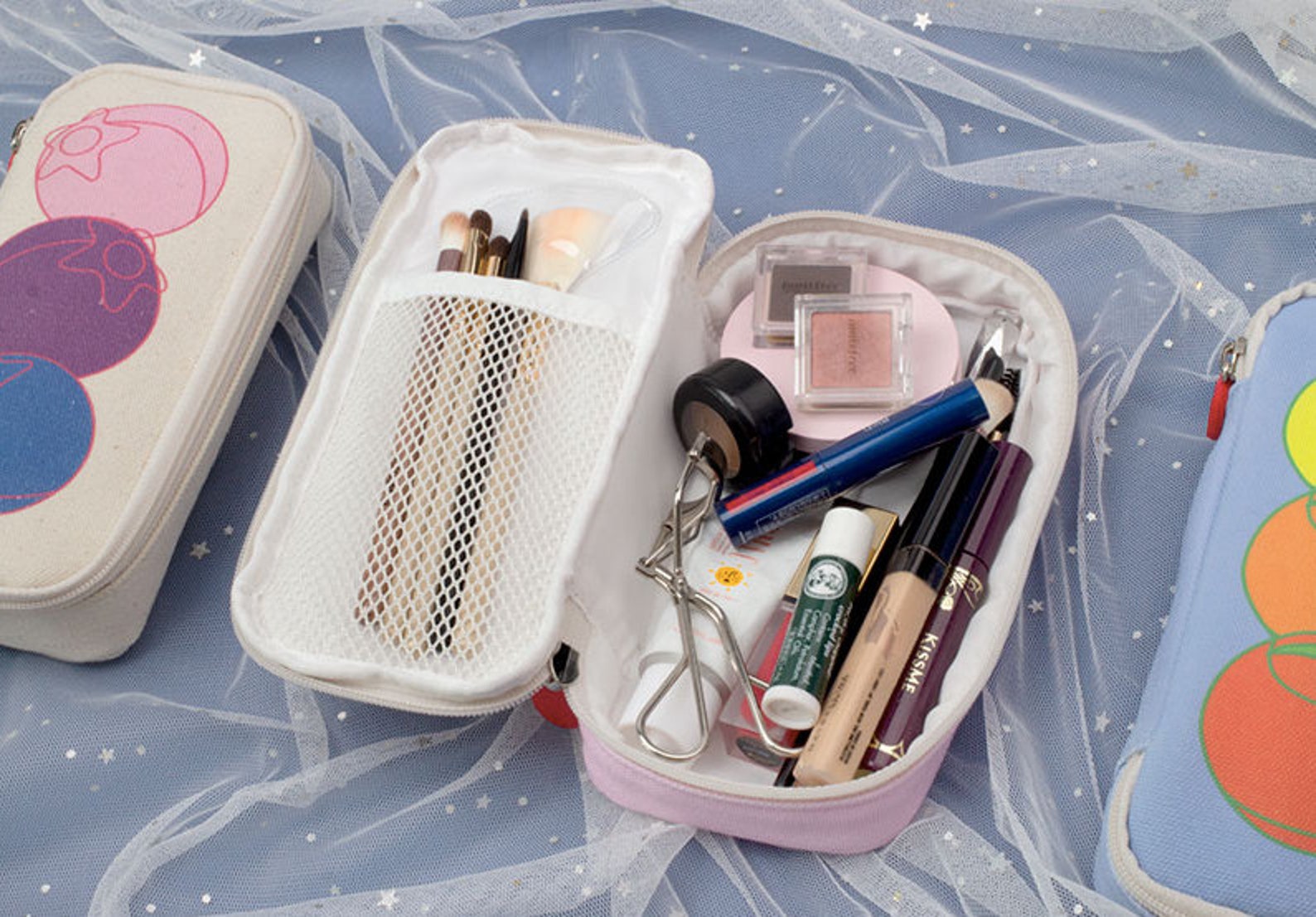 Fruits Cotton Pencil Case L 5types/ Pen Case / Pencil Pouch | Etsy