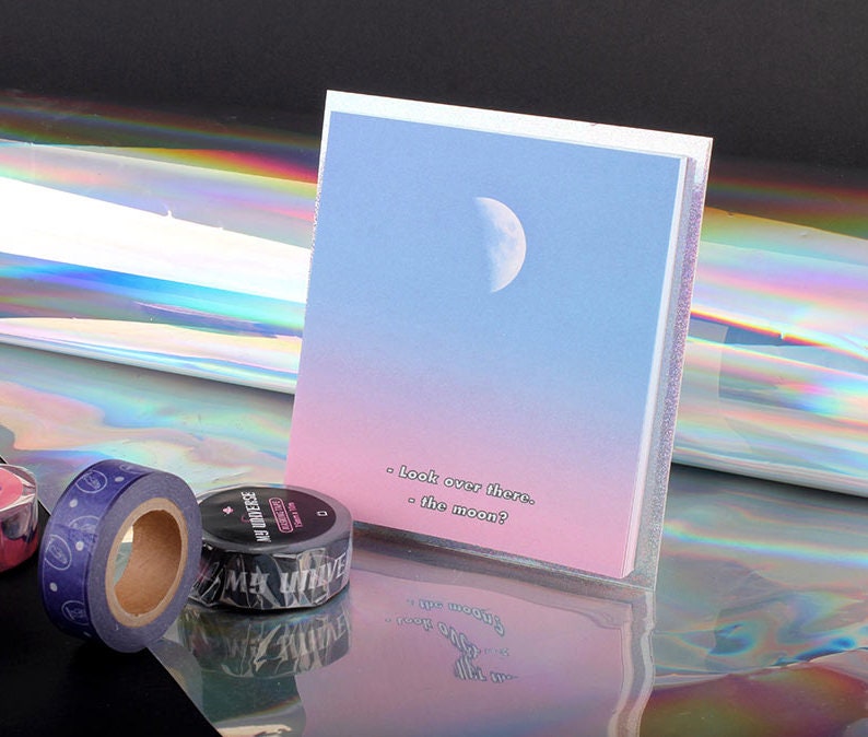 Notepad movie Fantasy / Pink Notepads / Memo Pad / Sky | Etsy