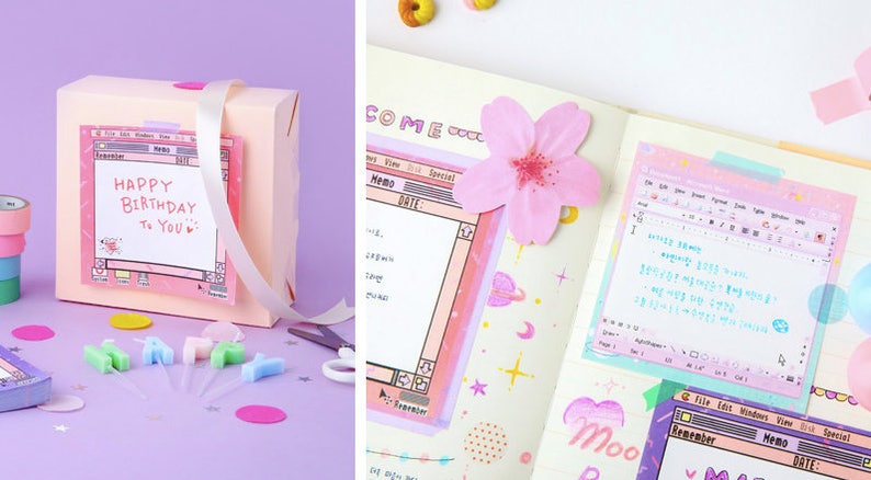 Pink Notepad / Pink Notepads / Memo Pad / Stationery / - Etsy UK