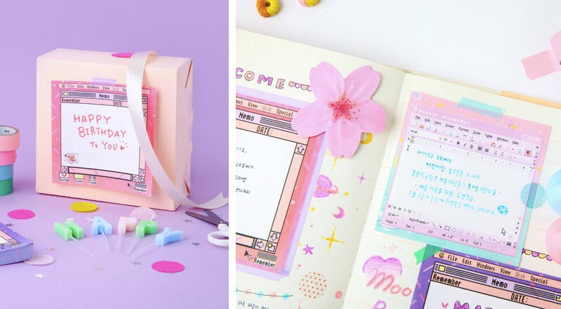 Pink Notepad / Pink Notepads / Memo Pad / Stationery / - Etsy UK