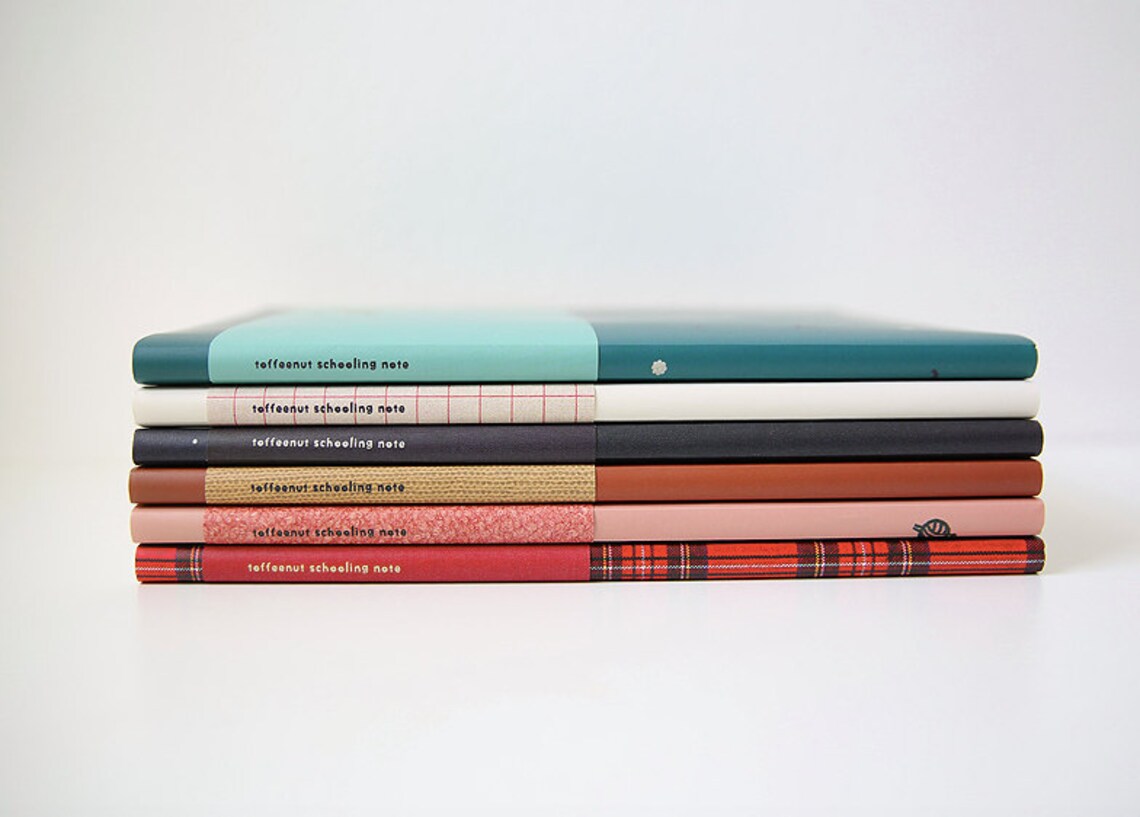 Lined Notebook 6types / Planner / Lined Journal Notebook / | Etsy