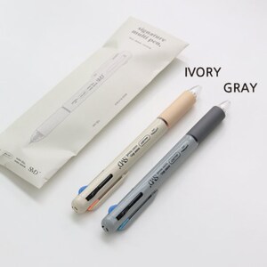 0.7mm Multi Pen / 4colors Pen / Planner Pen / Stationery / Desk ...