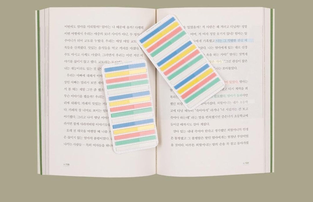 Index Sticky Highlighter _ 45mm / Bookmark / Point Highlighter - Etsy