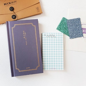 Check Memo Pad 8colors / Notepad / Writing Paper Memo Pad / - Etsy