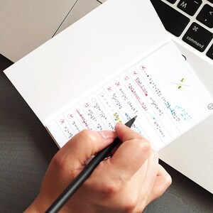 Checklist Notepad check / Notepads / Memo Pad / Stationery / - Etsy