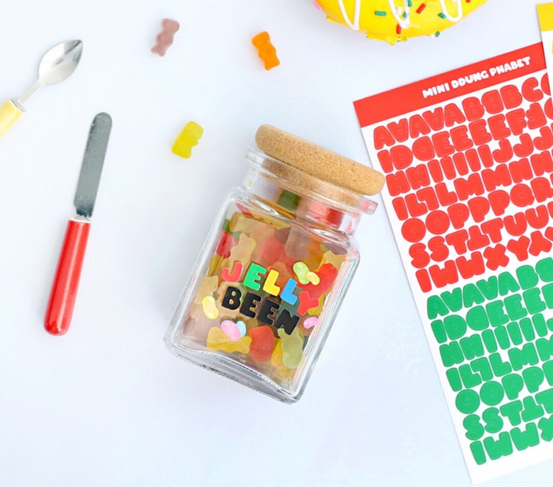 Alphabet Sticker Pack 5sheets / Planner Stickers / Scrapbooking / Diary ...