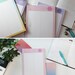 B5 Large Grid Notepads 8types / Simple Notepad / Big Memo - Etsy