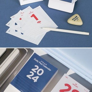 Daily Notepad Calendar / Daily Memo Pad / Notepads / Memo Pad ...